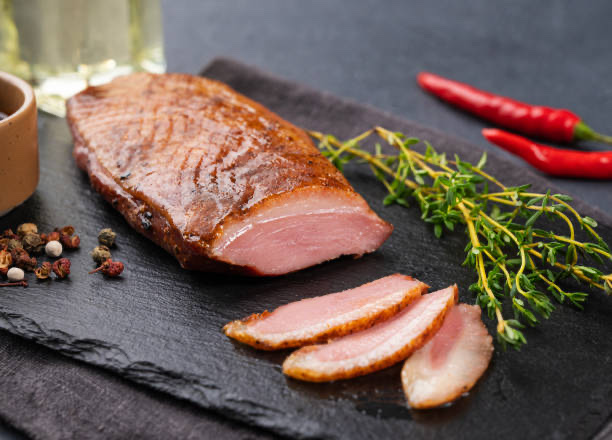 Leffel Smoked Duck Breast Frozen Black Pepper (1kg) - 900 Holding (S ...